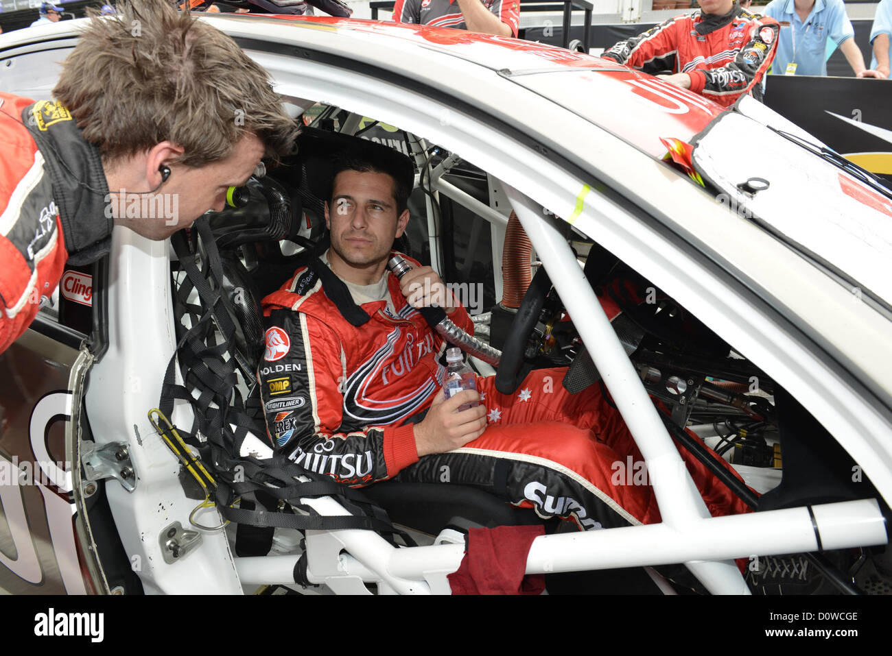 V8 supercar drivers hi-res stock photography and images - Alamy