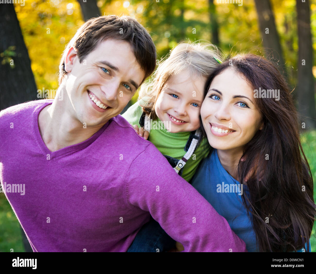 Autum leaves family hi-res stock photography and images - Alamy