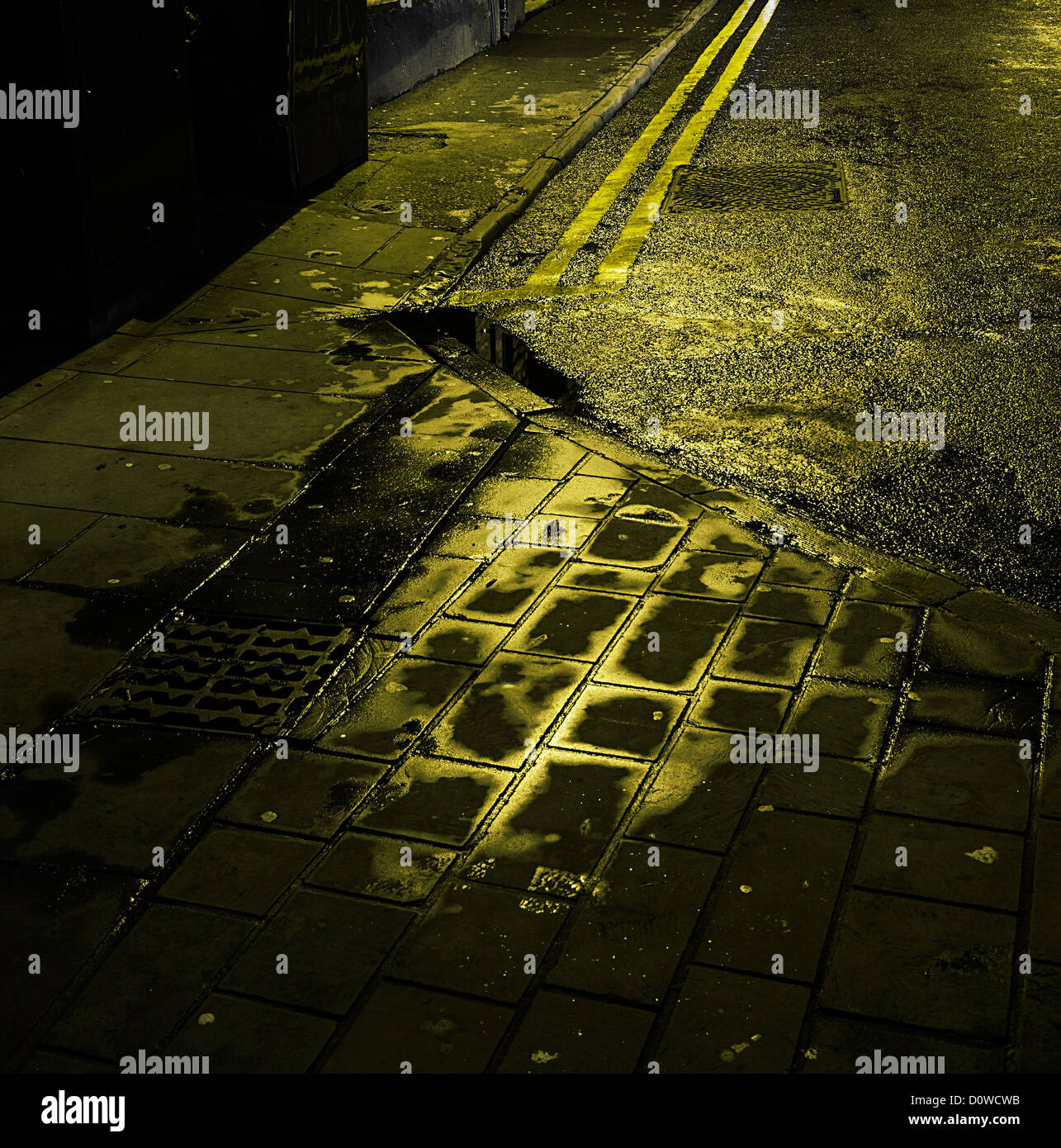 Night Paving High Resolution Stock Photography and Images - Alamy