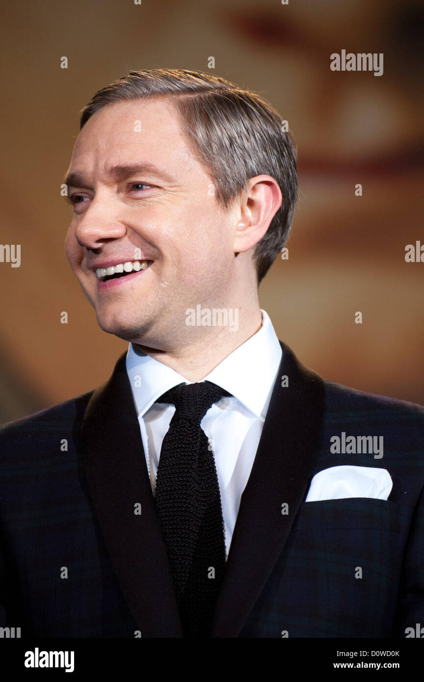 December 1st, 2012 : Tokyo, Japan - Martin Freeman appears at the Japan ...
