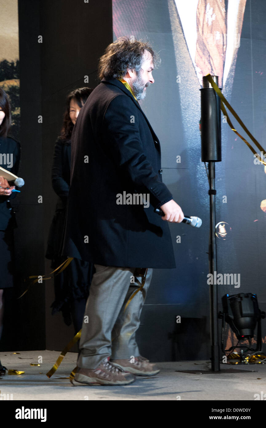 December 1st, 2012 : Tokyo, Japan – Peter Jackson appears at the Japan ...