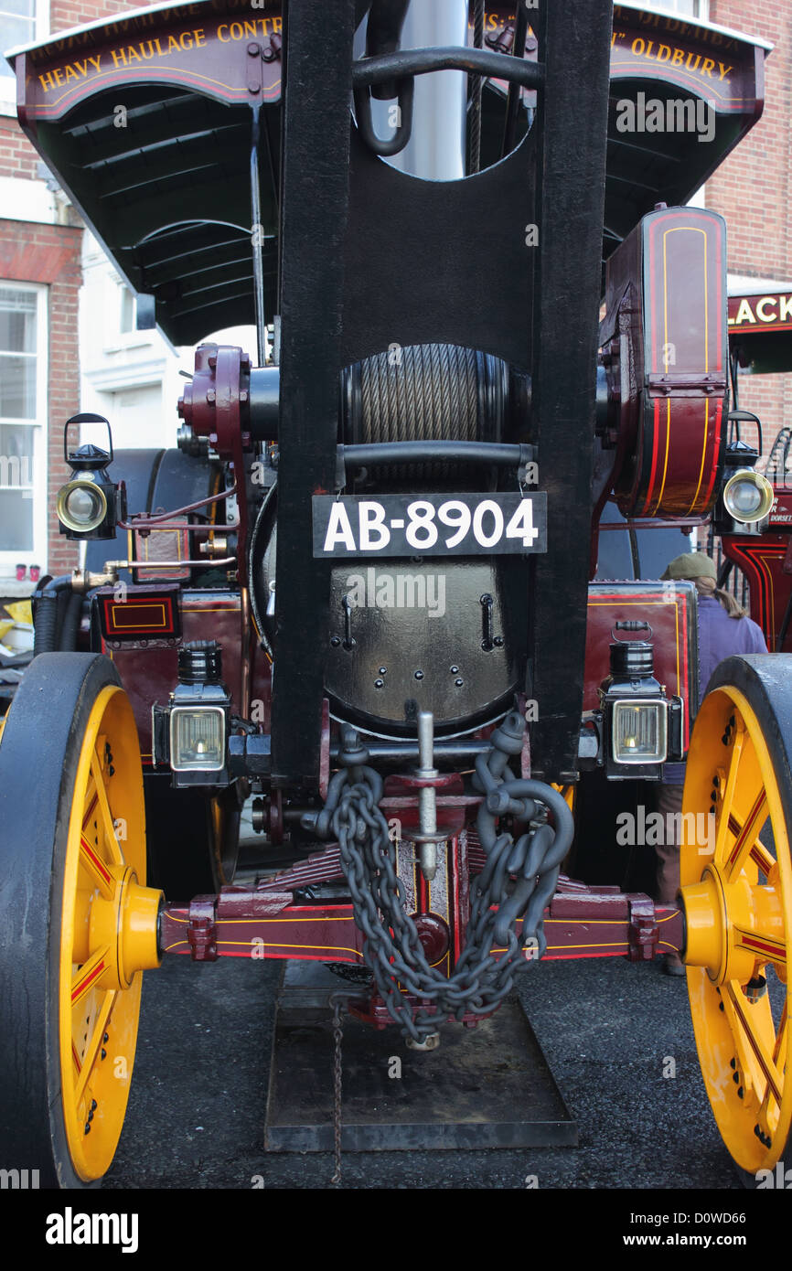 Vintage steam engine Stock Photo - Alamy