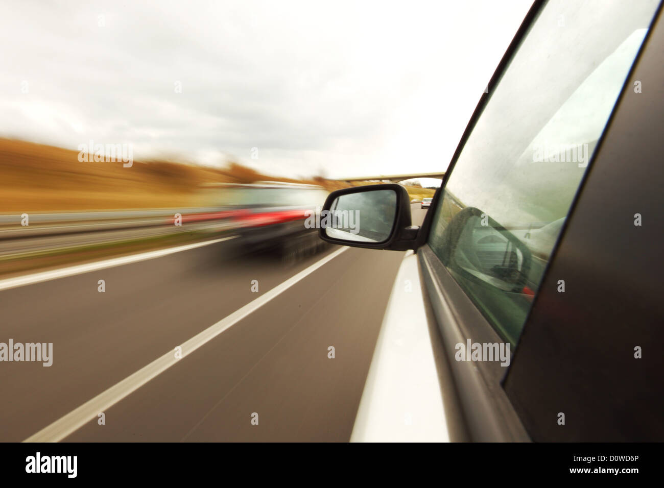 Yellow line drive driving abstract hi-res stock photography and images ...