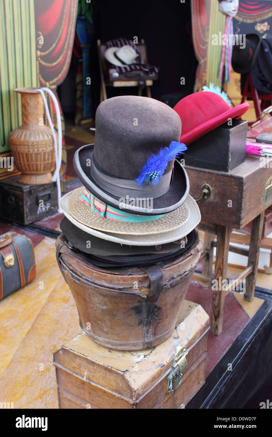 Victorian hats & props Stock Photo - Alamy
