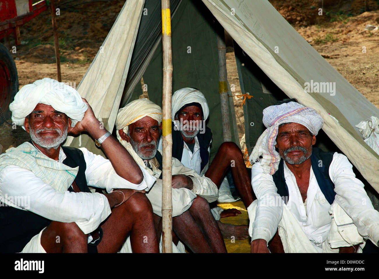 India people at Pushkar fair Stock Photo - Alamy