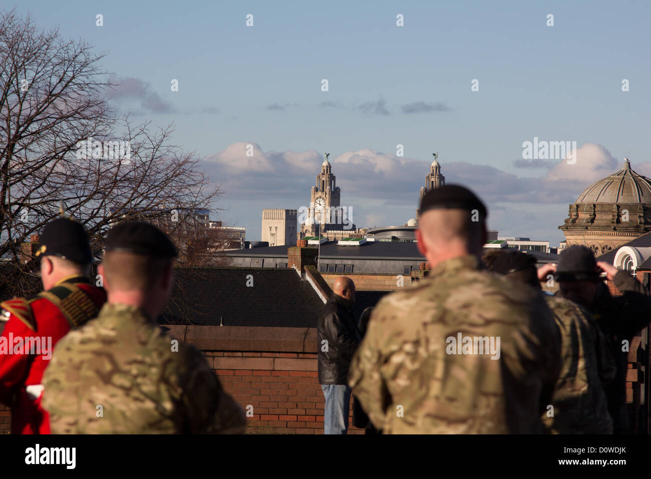 100 soldiers from the 1st Royal Tank Regiment (1RTR), many from ...