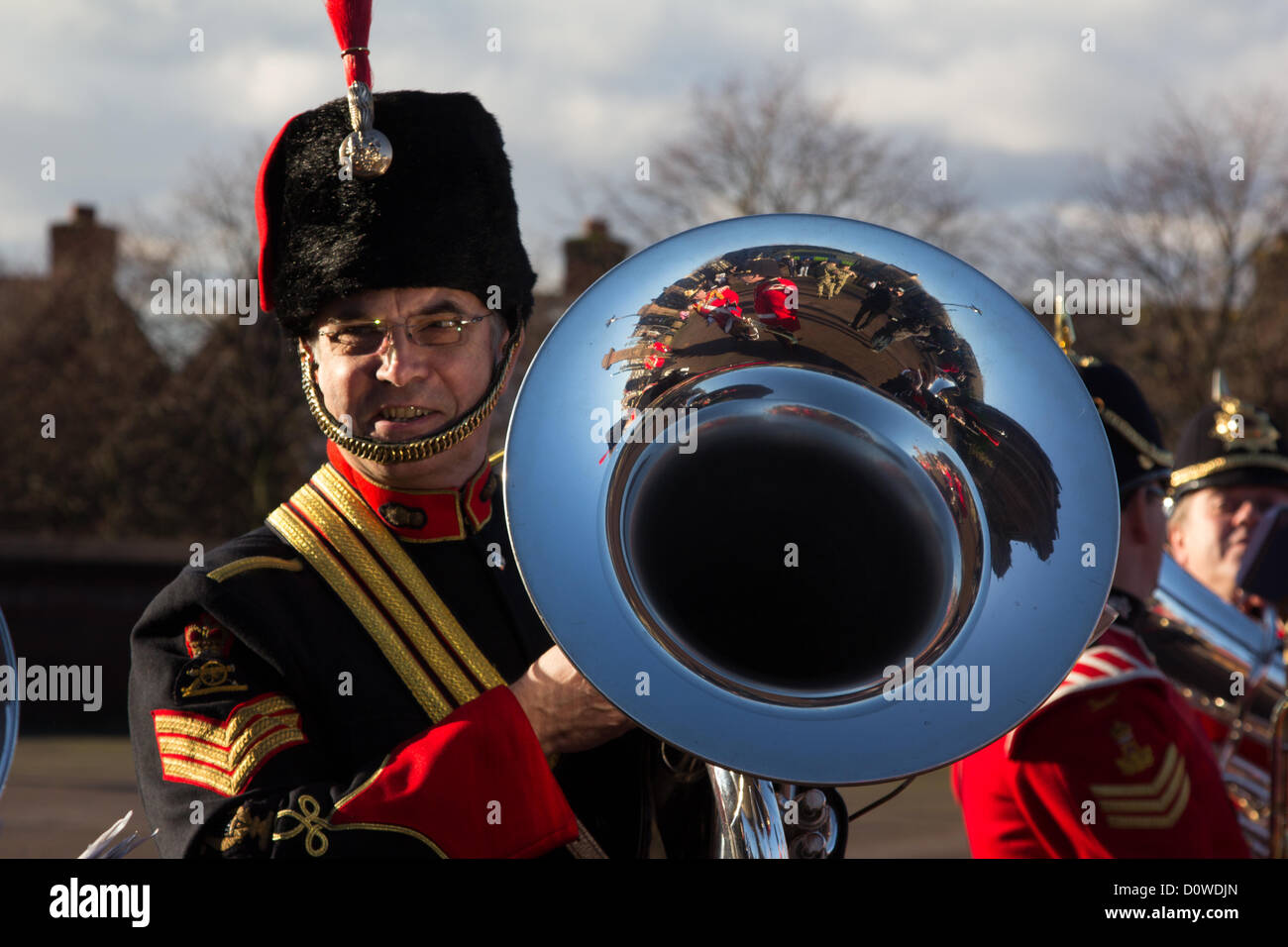 100 soldiers from the 1st Royal Tank Regiment (1RTR), many from ...