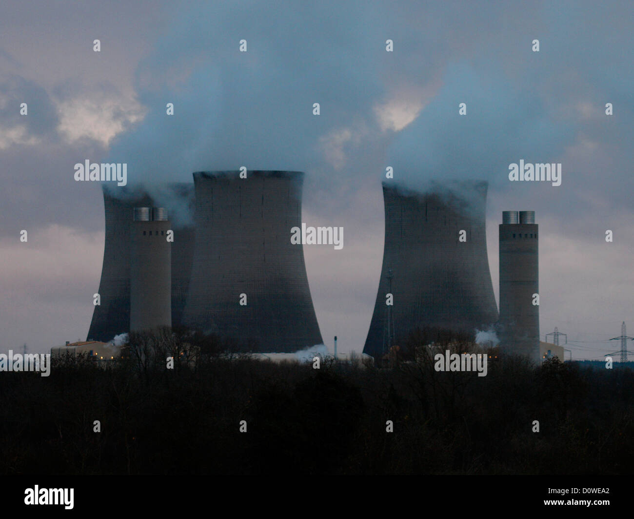 Wet cooling tower hi-res stock photography and images - Alamy