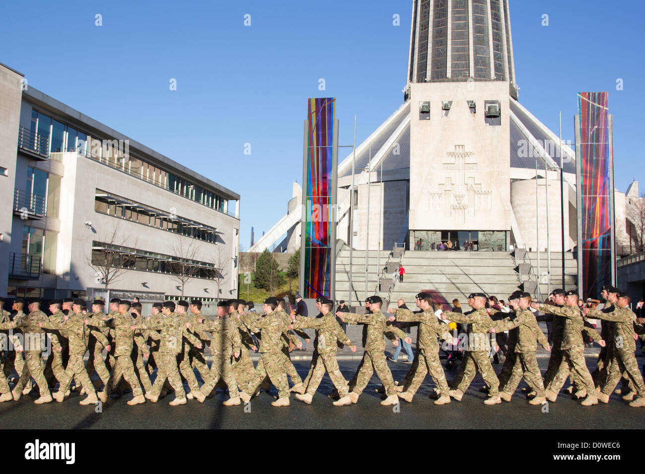100 soldiers from the 1st Royal Tank Regiment (1RTR), many from ...