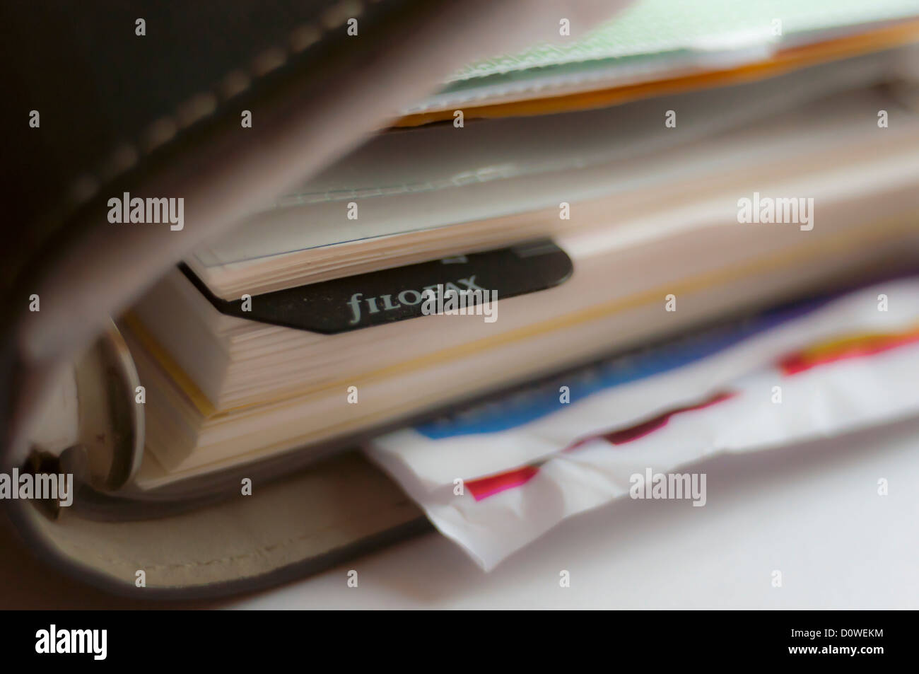 Filofax hi-res stock photography and images - Alamy