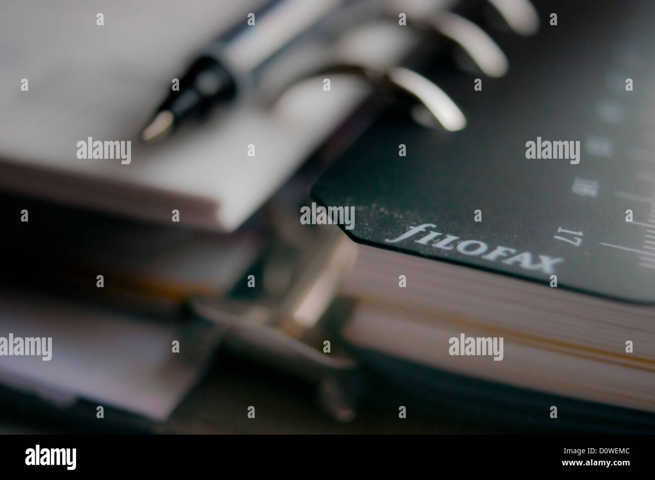 Filofax hi-res stock photography and images - Alamy