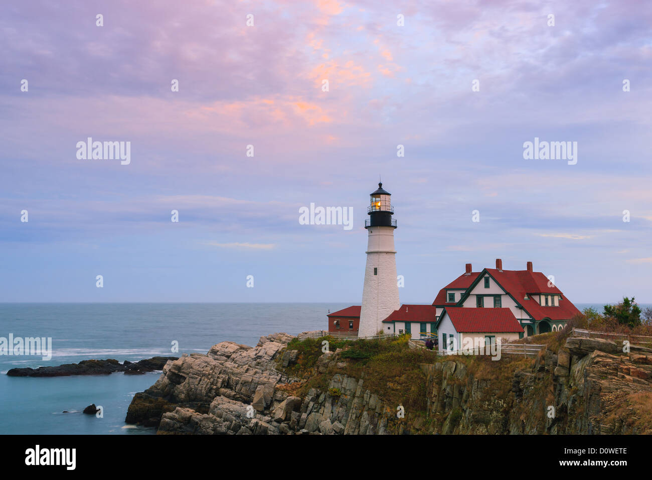 Portland Head Light is a historic lighthouse in Cape Elizabeth, Maine ...