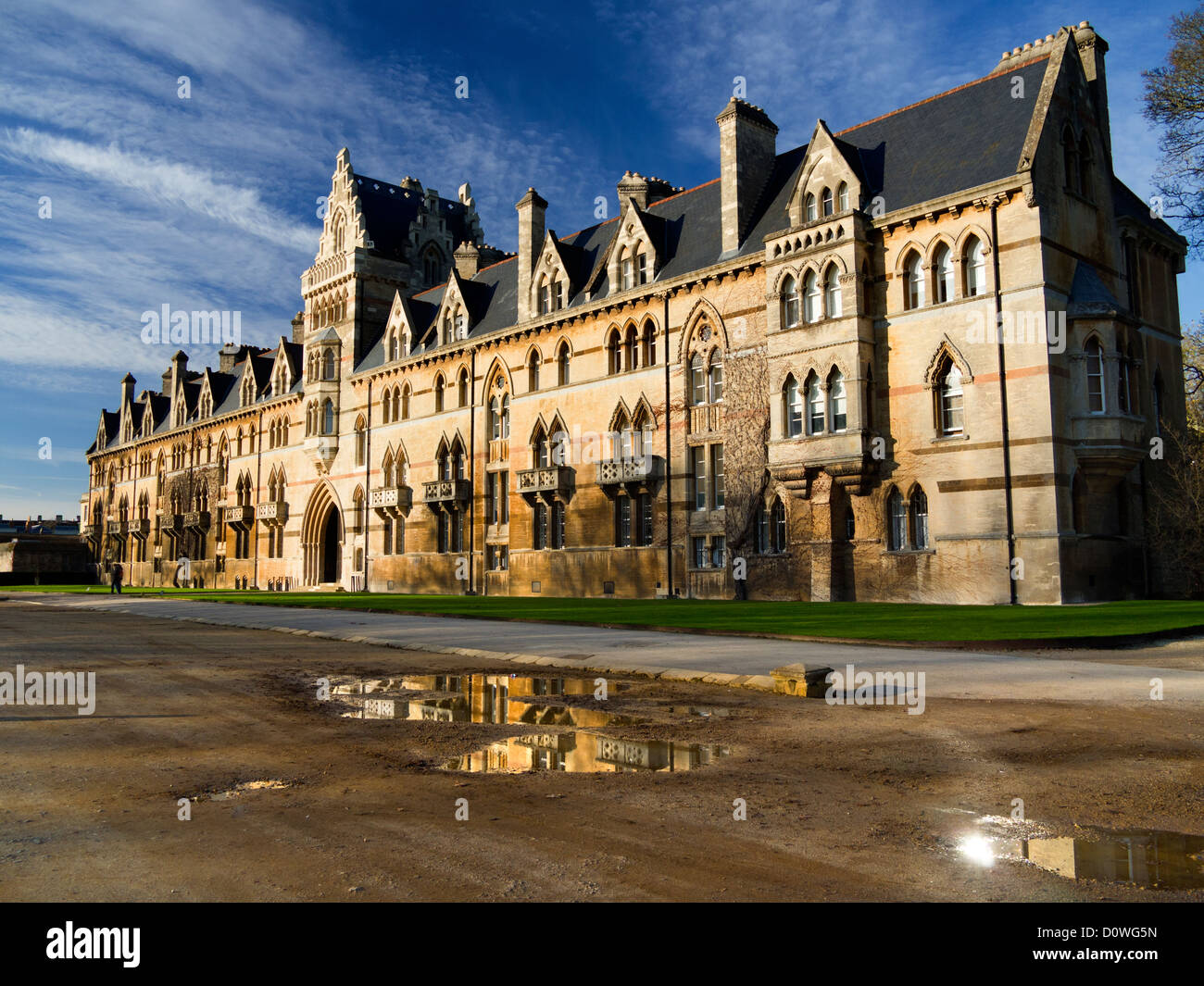 The entrance to Christ Church College, Oxford after the November 2012 ...
