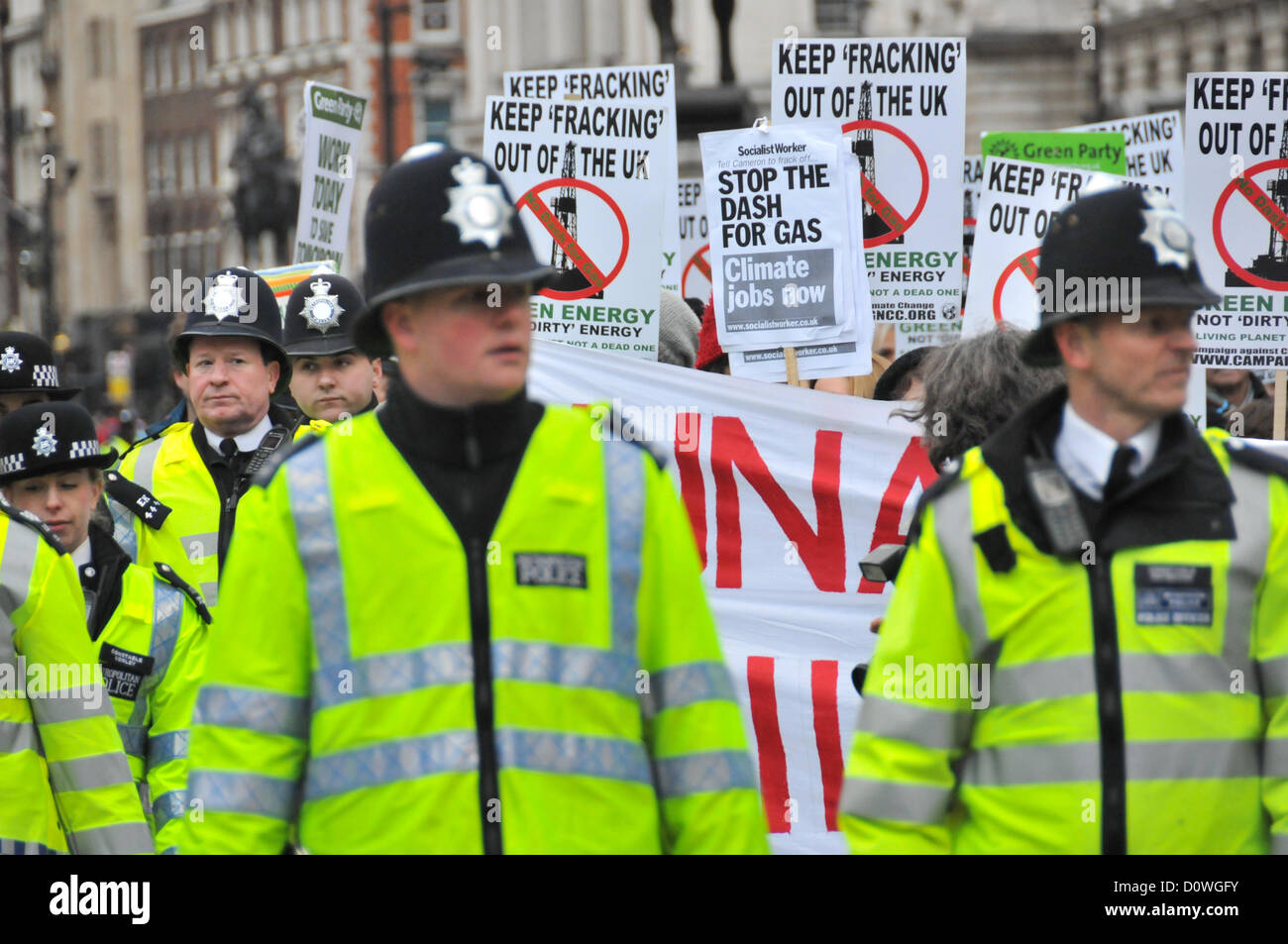 Gas protest uk hi-res stock photography and images - Alamy