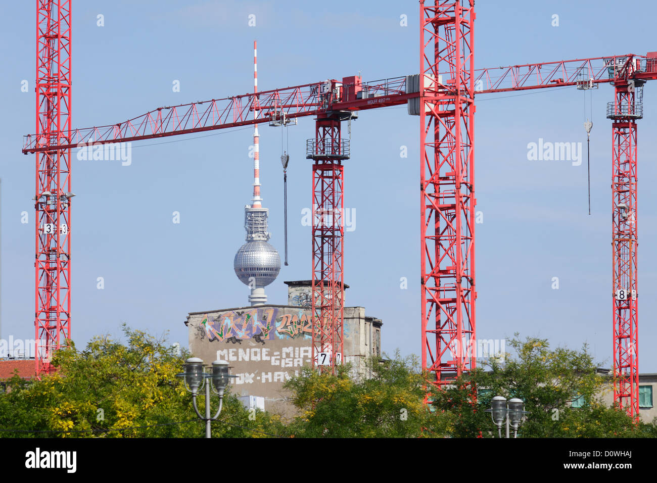 Berlin, Germany, site of Wertheim's area Stock Photo - Alamy