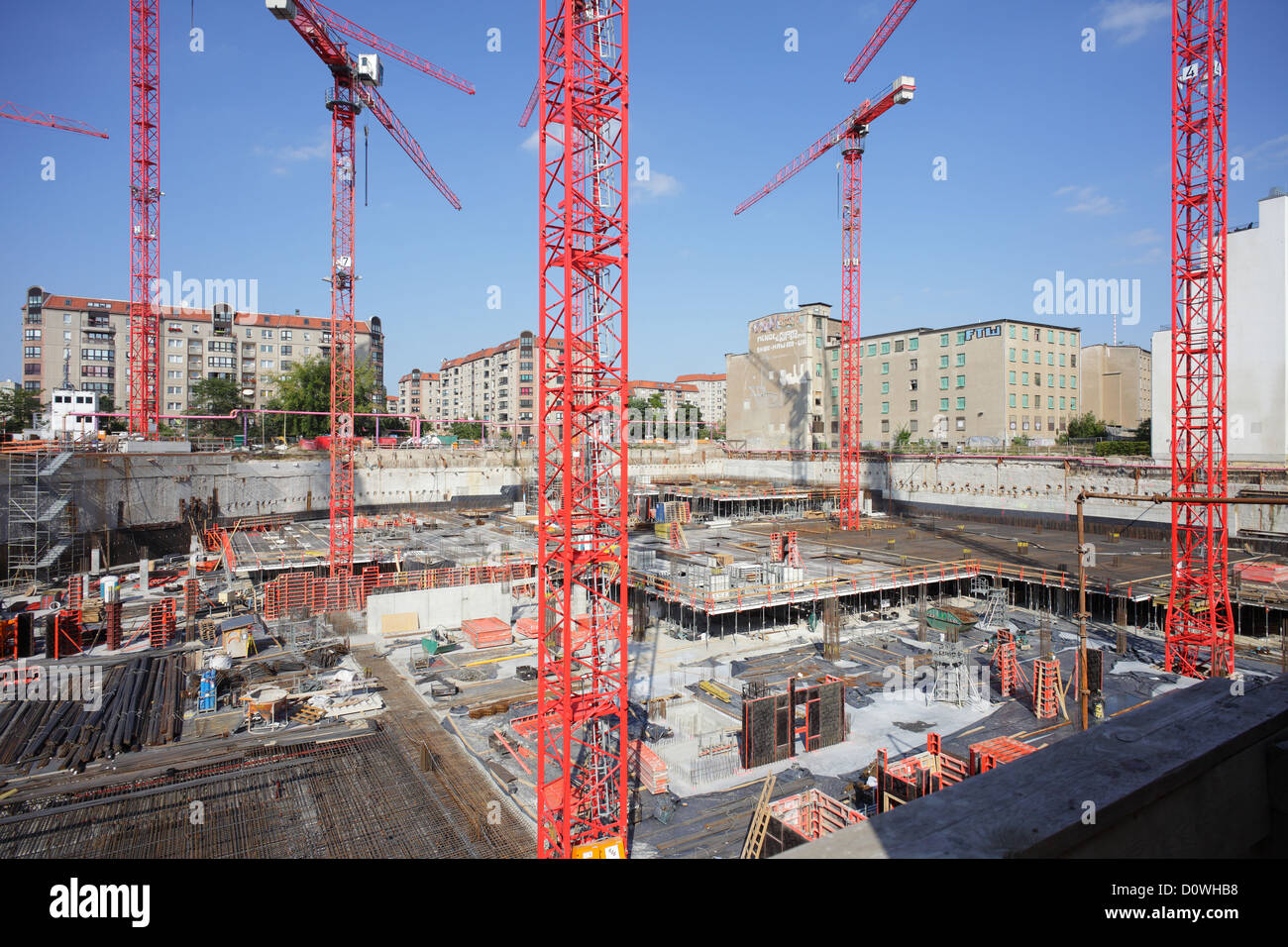 Berlin, Germany, site of Wertheim's area Stock Photo - Alamy