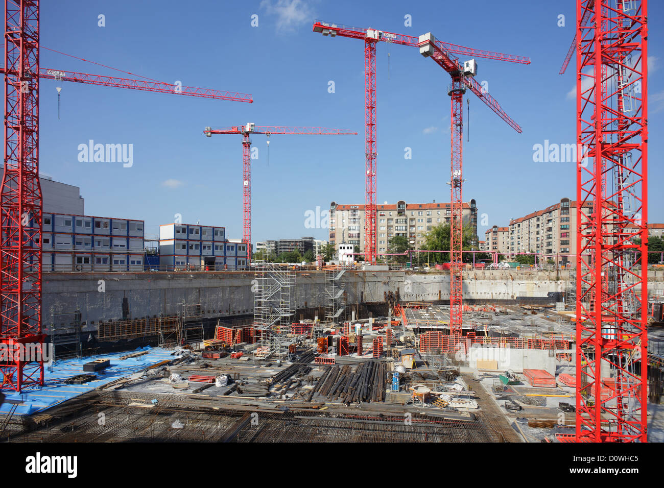 Berlin, Germany, site of Wertheim's area Stock Photo - Alamy