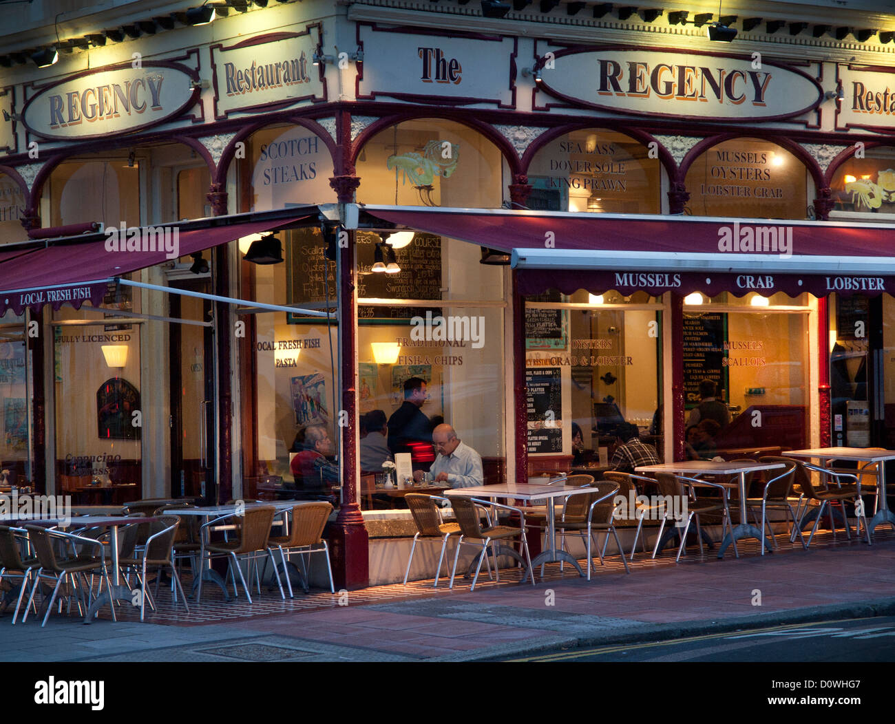 The regency restaurant brighton hi-res stock photography and images - Alamy