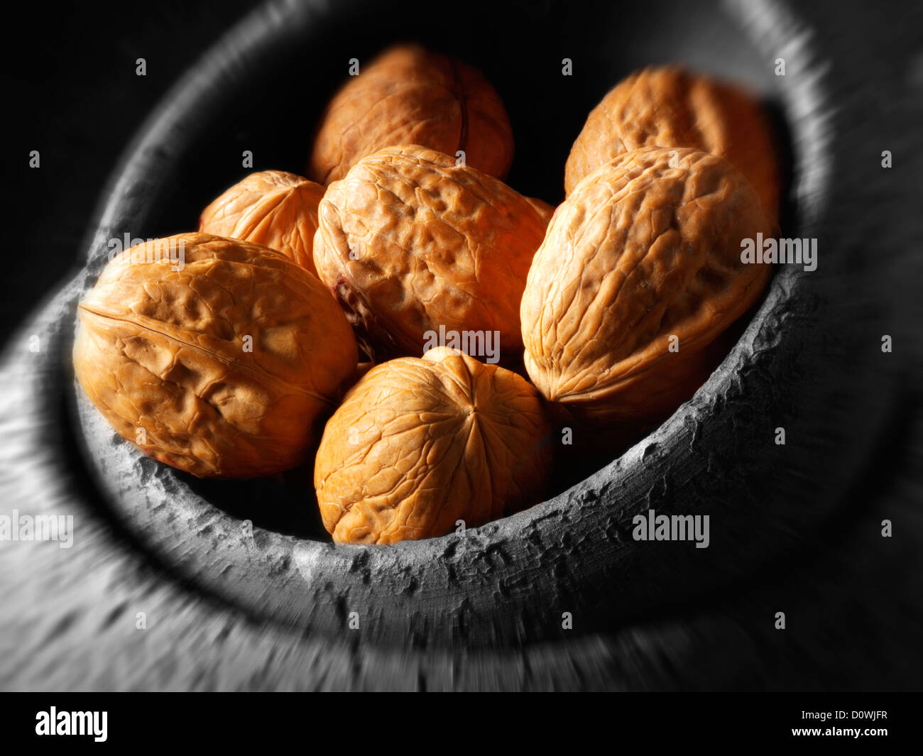 Whole Walnuts in their shells Stock Photo - Alamy