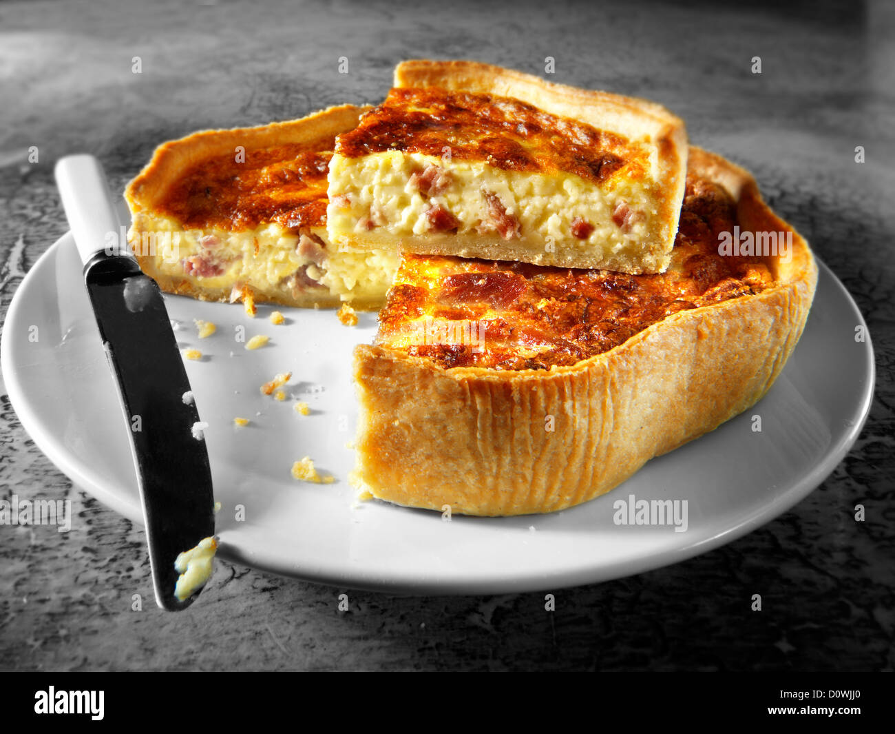 Traditional quiche hi-res stock photography and images - Alamy