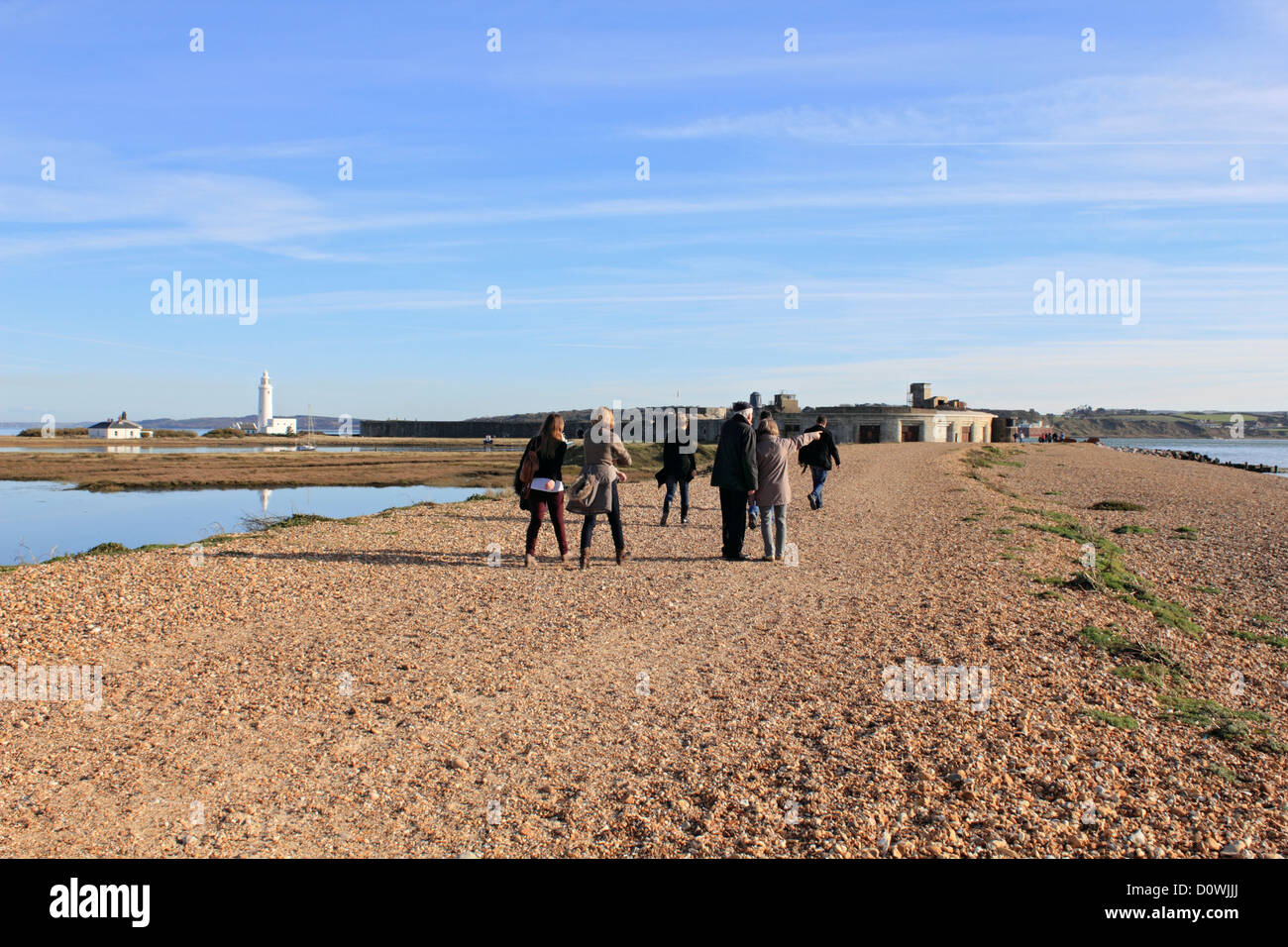 Hurst Castle, Hampshire England UK Stock Photo - Alamy