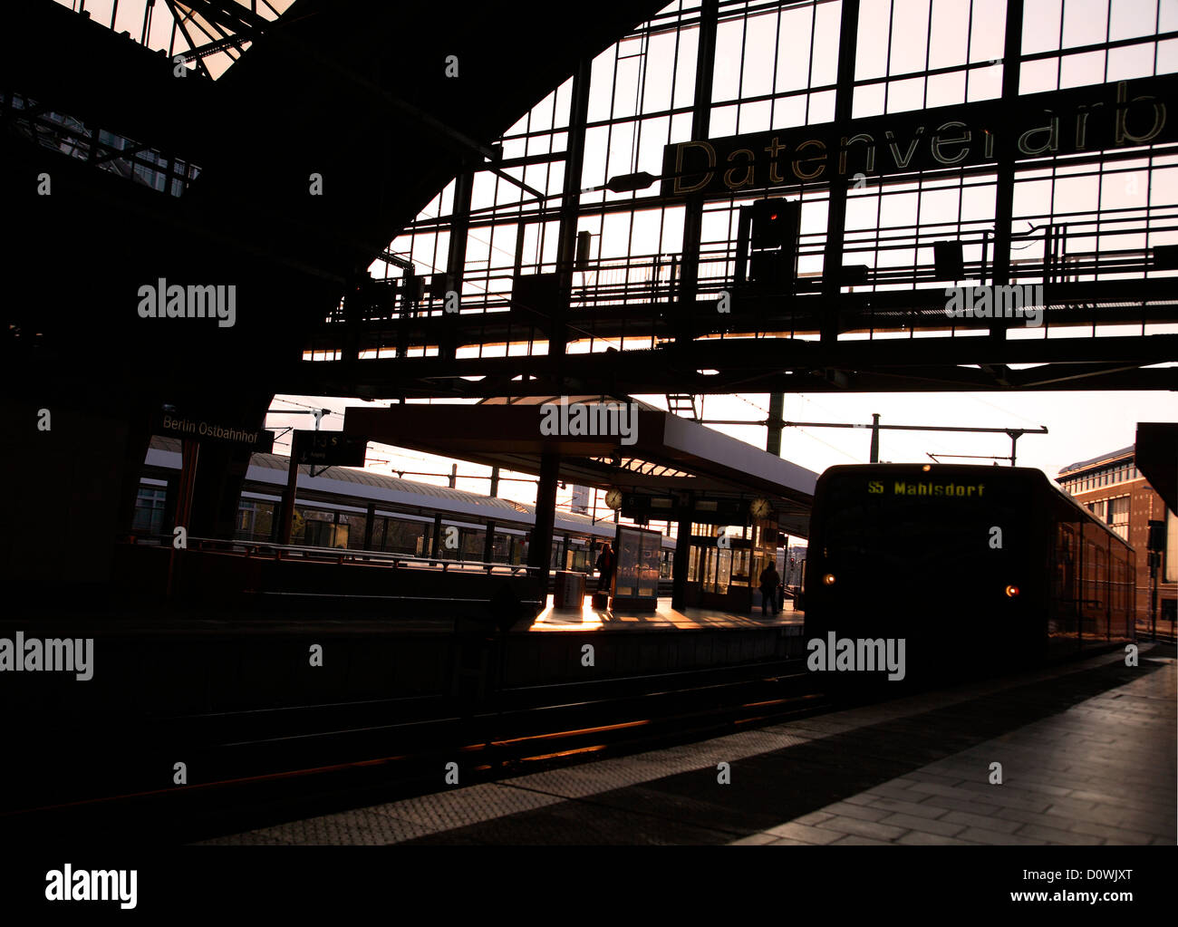 Berlin ostbahnhof station germany hi-res stock photography and images ...