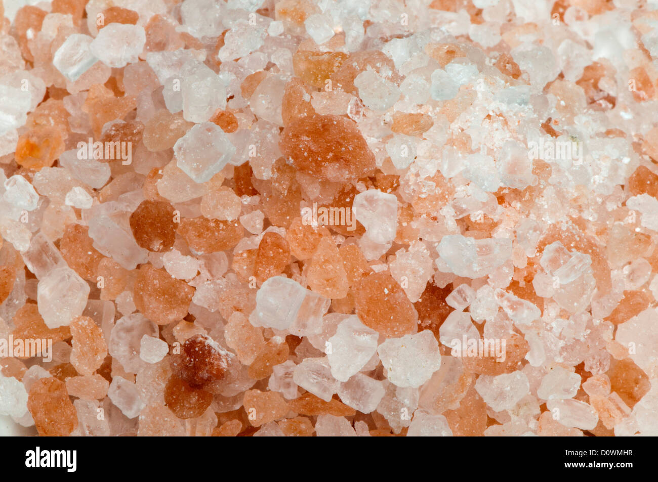 Natural coarse salt close up background Stock Photo - Alamy
