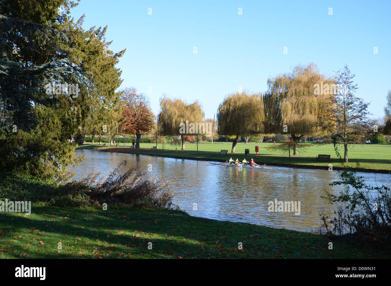 Stratford autumn river scene hi-res stock photography and images - Alamy