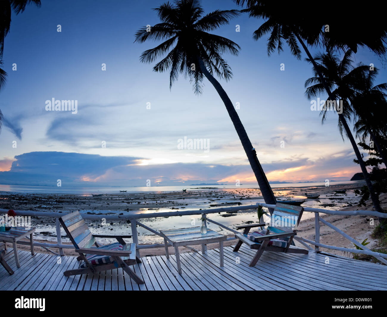 Terrace beach resort hi-res stock photography and images - Alamy