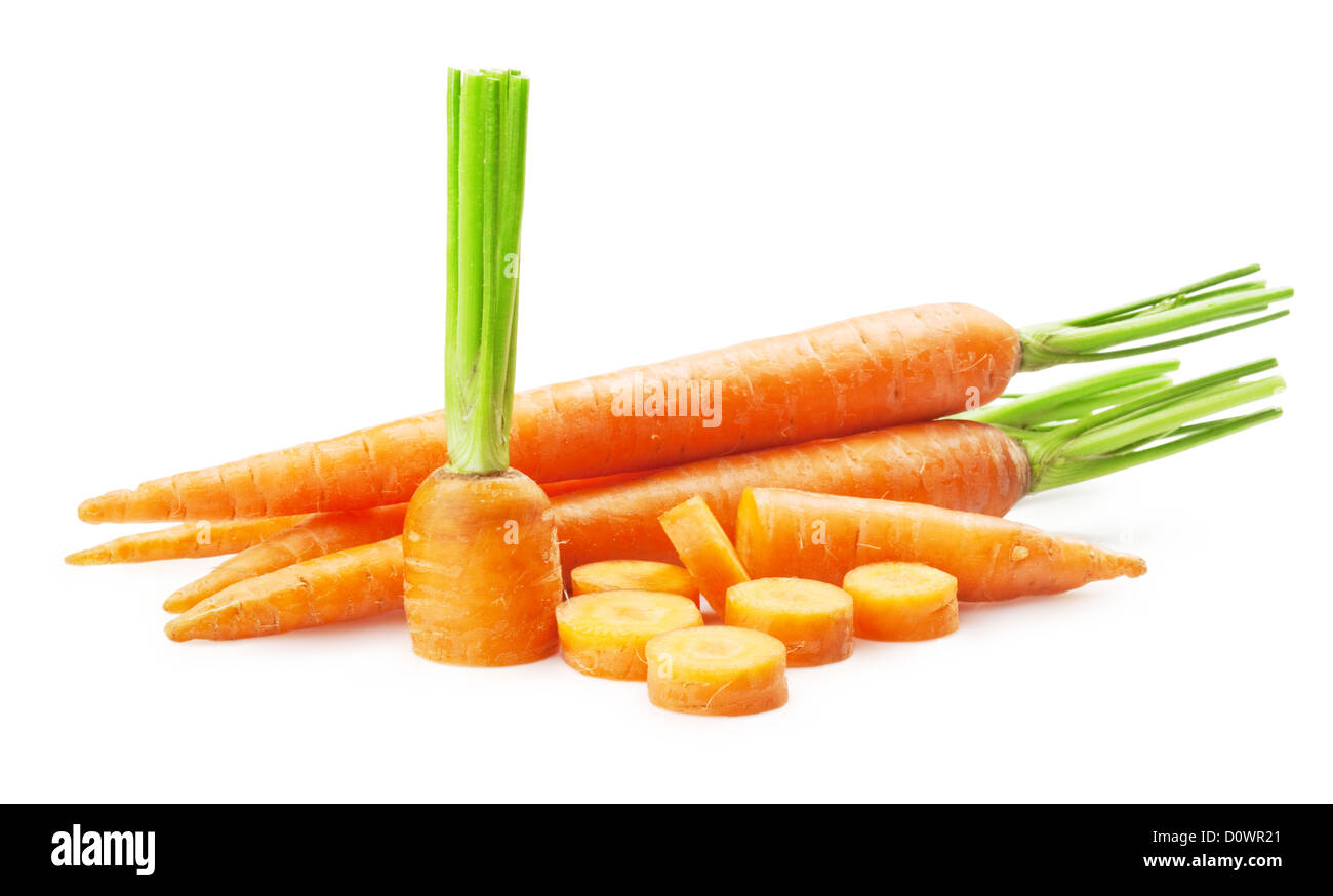 Young carrots Cut Out Stock Images & Pictures - Alamy