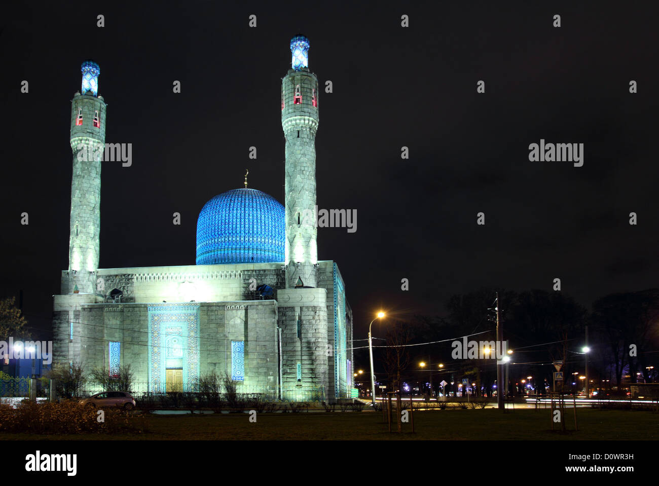 Cathedral Mosque in Saint Petersburg Stock Photo - Alamy