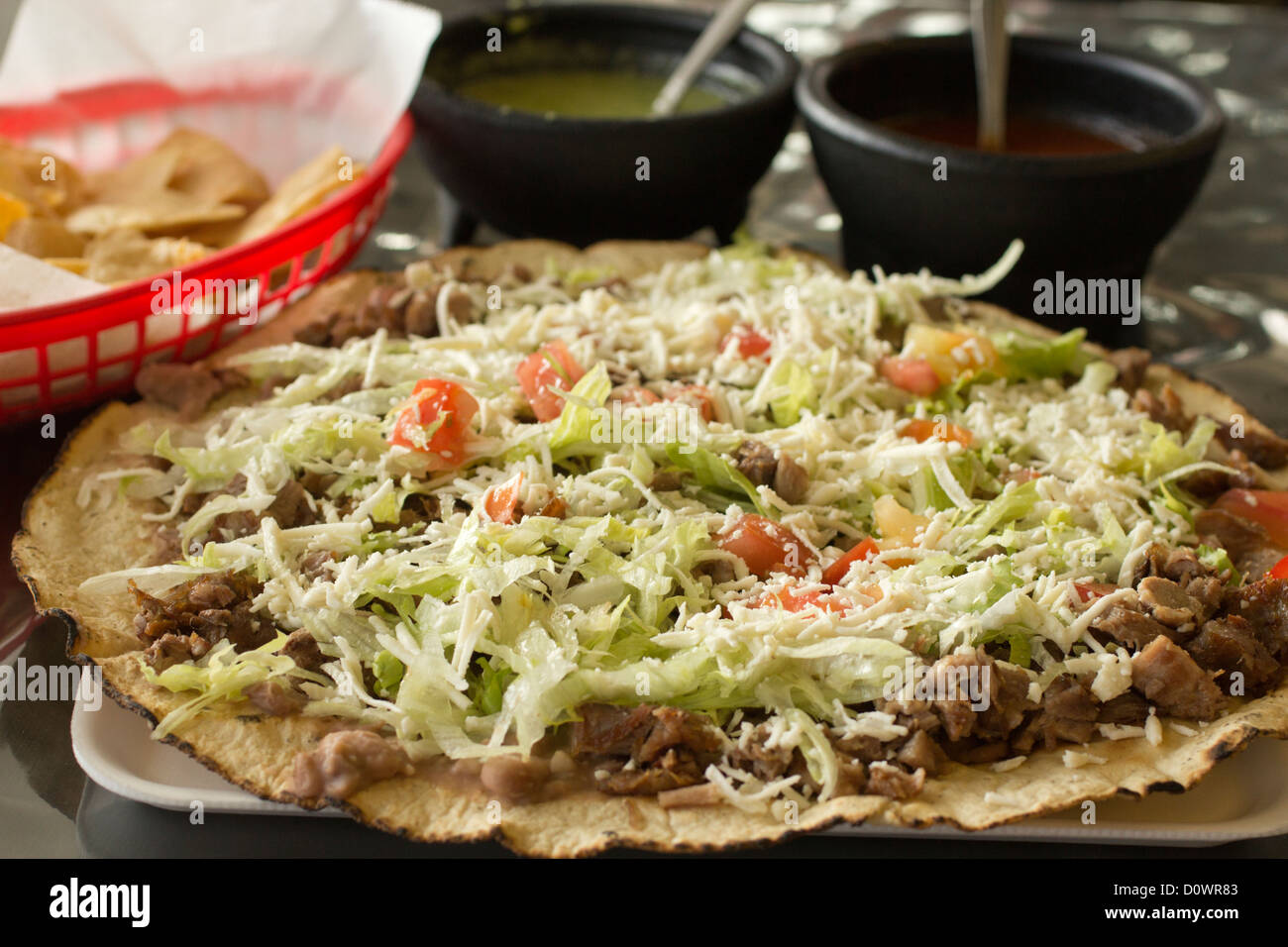 Mexican pizza hi-res stock photography and images - Alamy