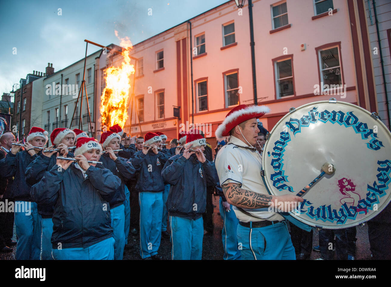 Loyalist marching band hi-res stock photography and images - Alamy