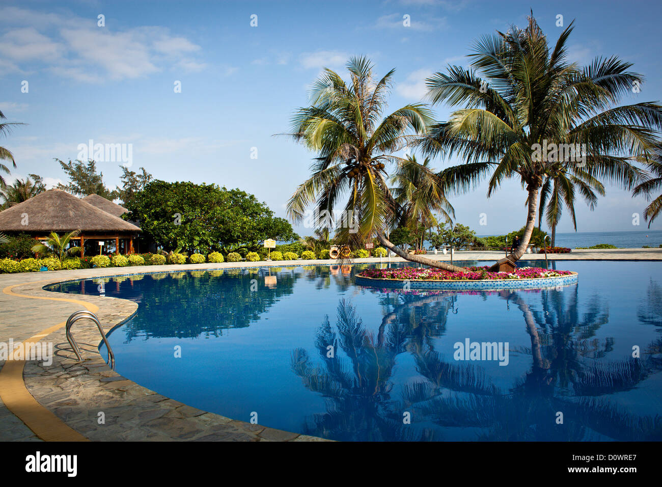 Swimming Pool in Wuzhizhou Island Stock Photo - Alamy