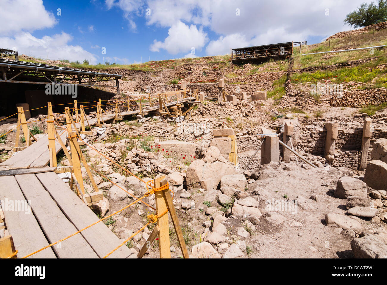 Archaelogical site of Gobekli Tepe, the oldest known human-made ...