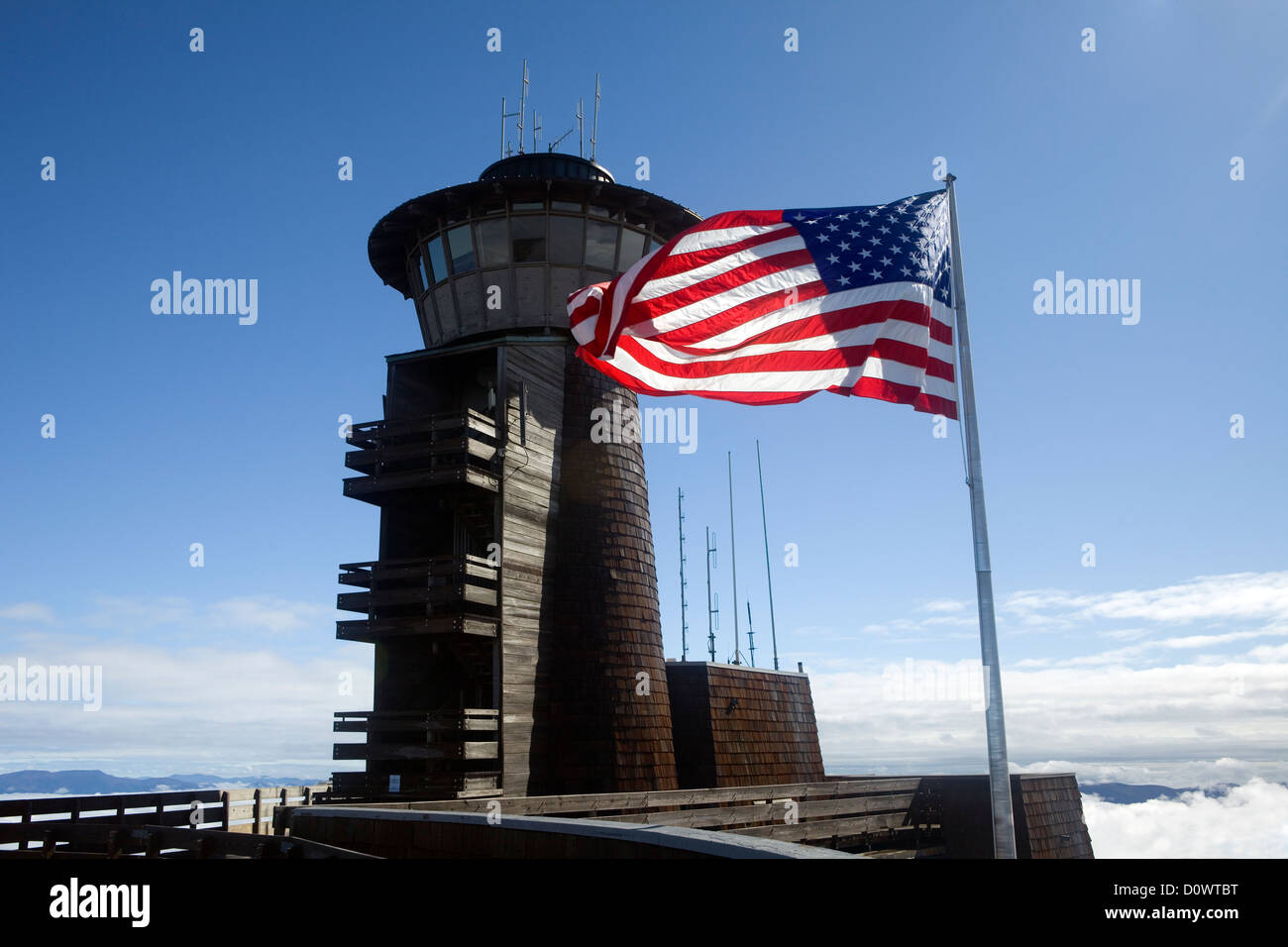GA00192-00...GEORGIA - The summit of Brasstown Bald the highest point ...