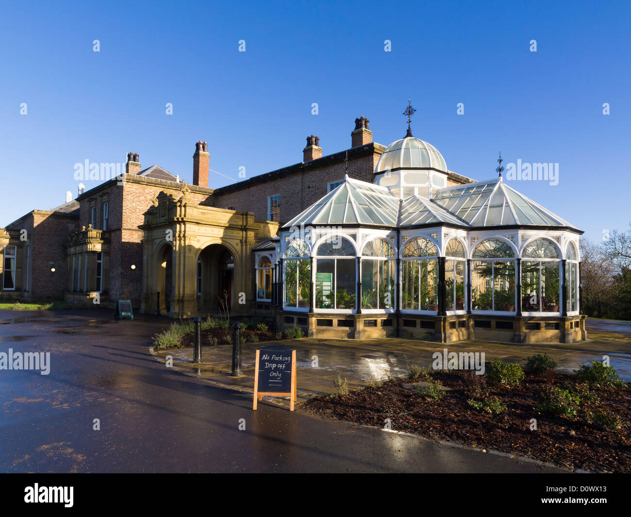Preston Park Museum Stockton on Tees with a fine Victorian conservatory ...