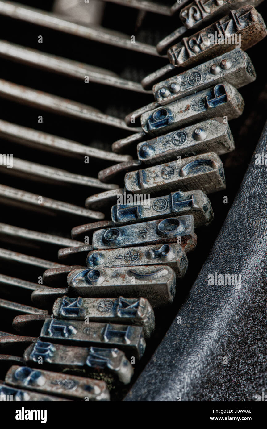 Underwood old fashioned retro typewriter antique manual mass ...