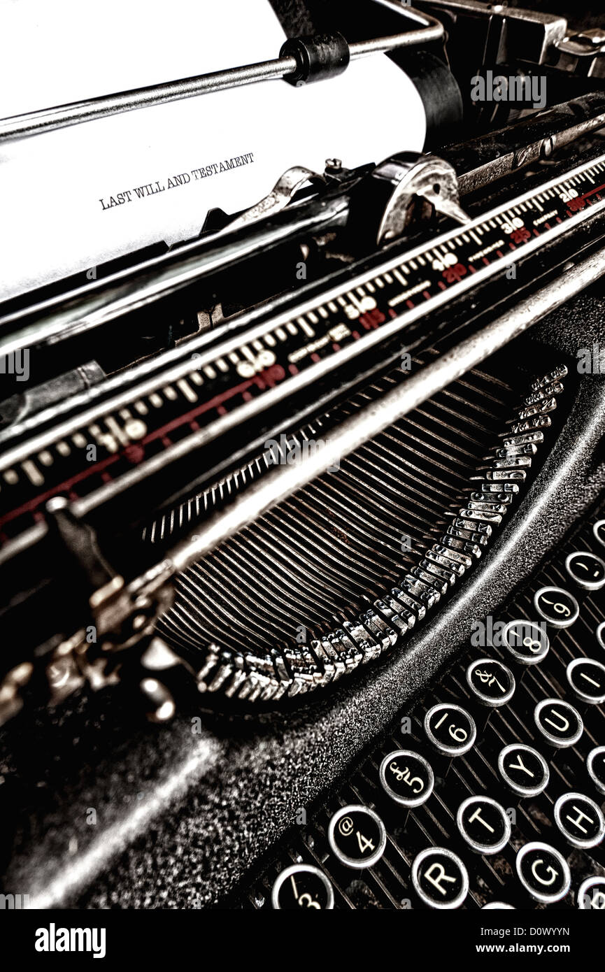 Underwood old fashioned retro typewriter antique manual mass ...