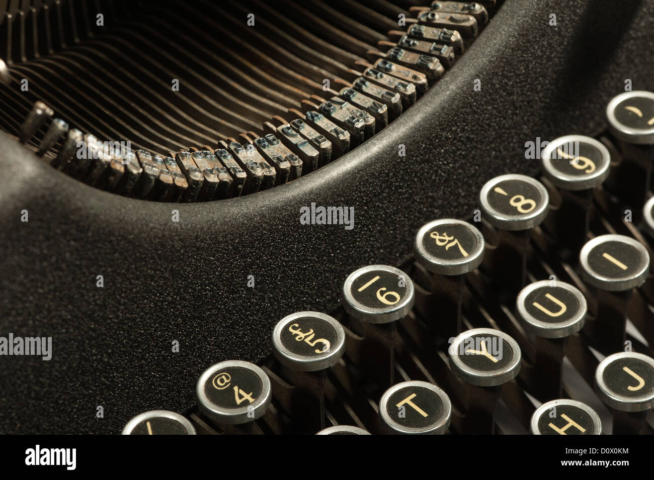 Underwood old fashioned retro typewriter antique manual mass ...