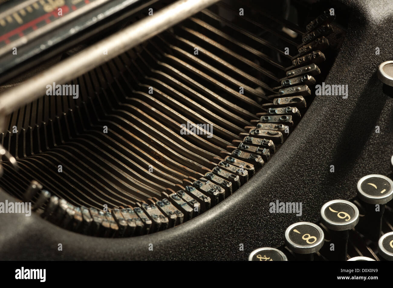 Underwood old fashioned retro typewriter antique manual mass ...