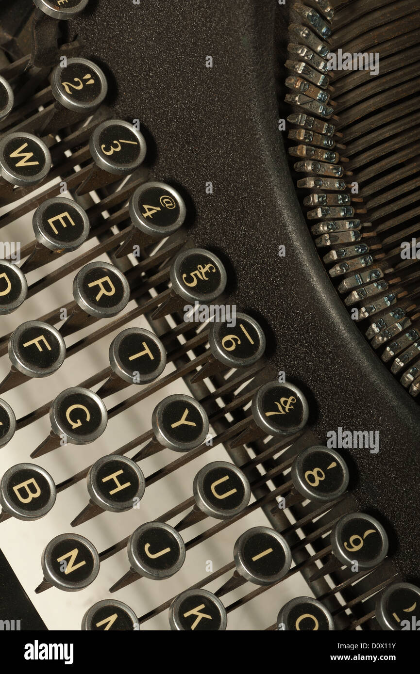 Underwood old fashioned retro typewriter antique manual mass ...