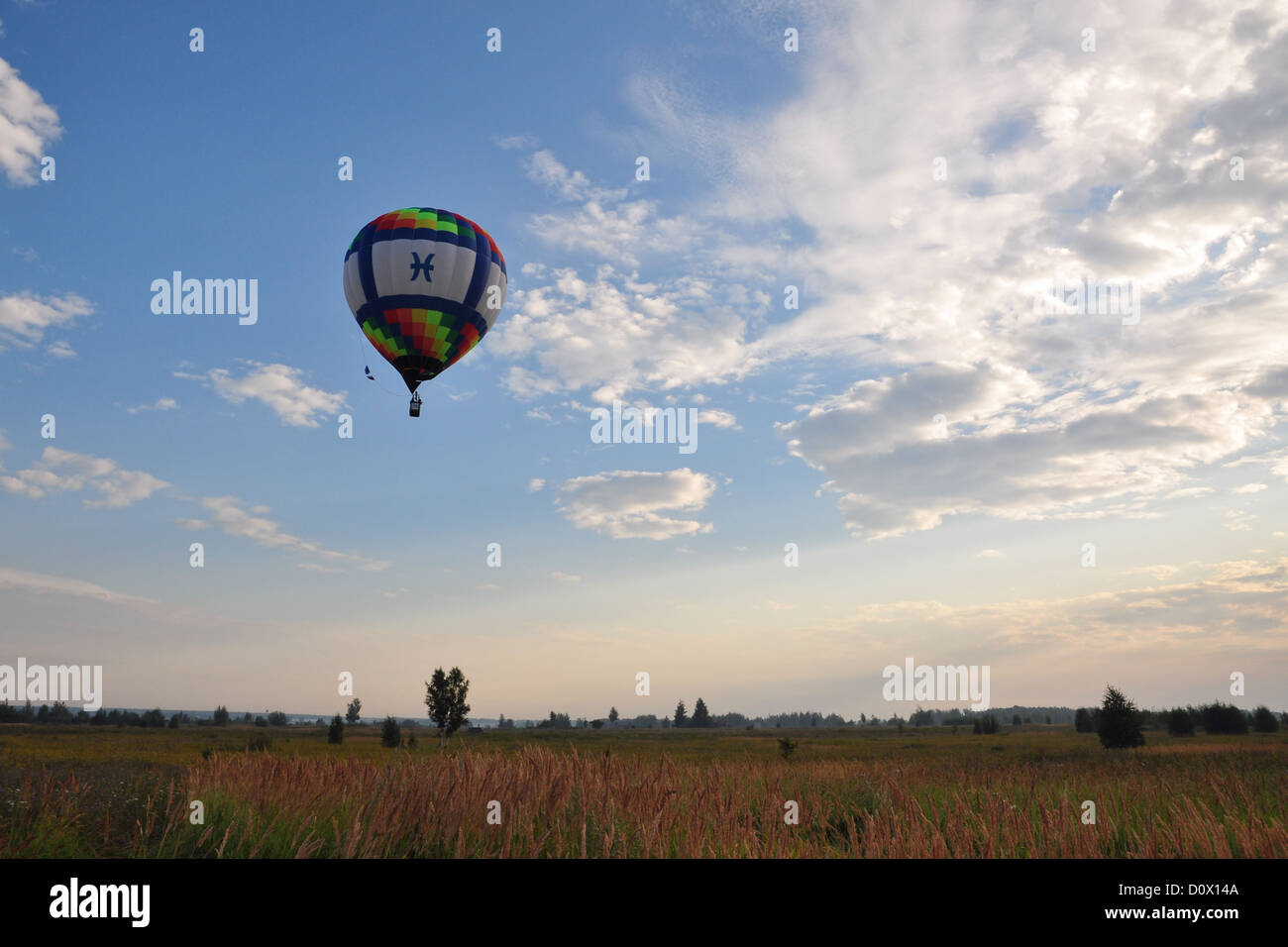 Balloon landscape hi-res stock photography and images - Alamy