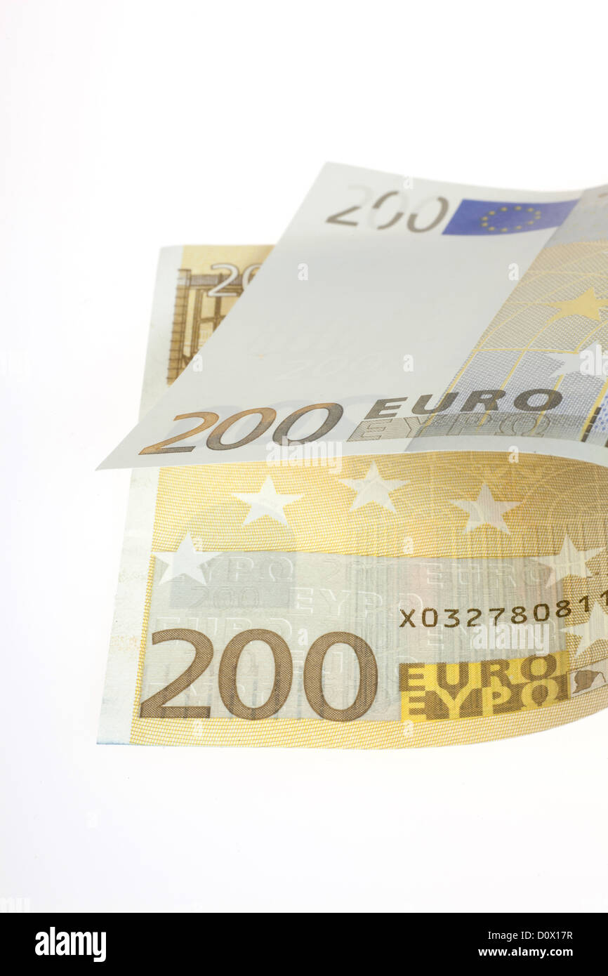 Berlin, Germany, a 200-euro note Stock Photo - Alamy