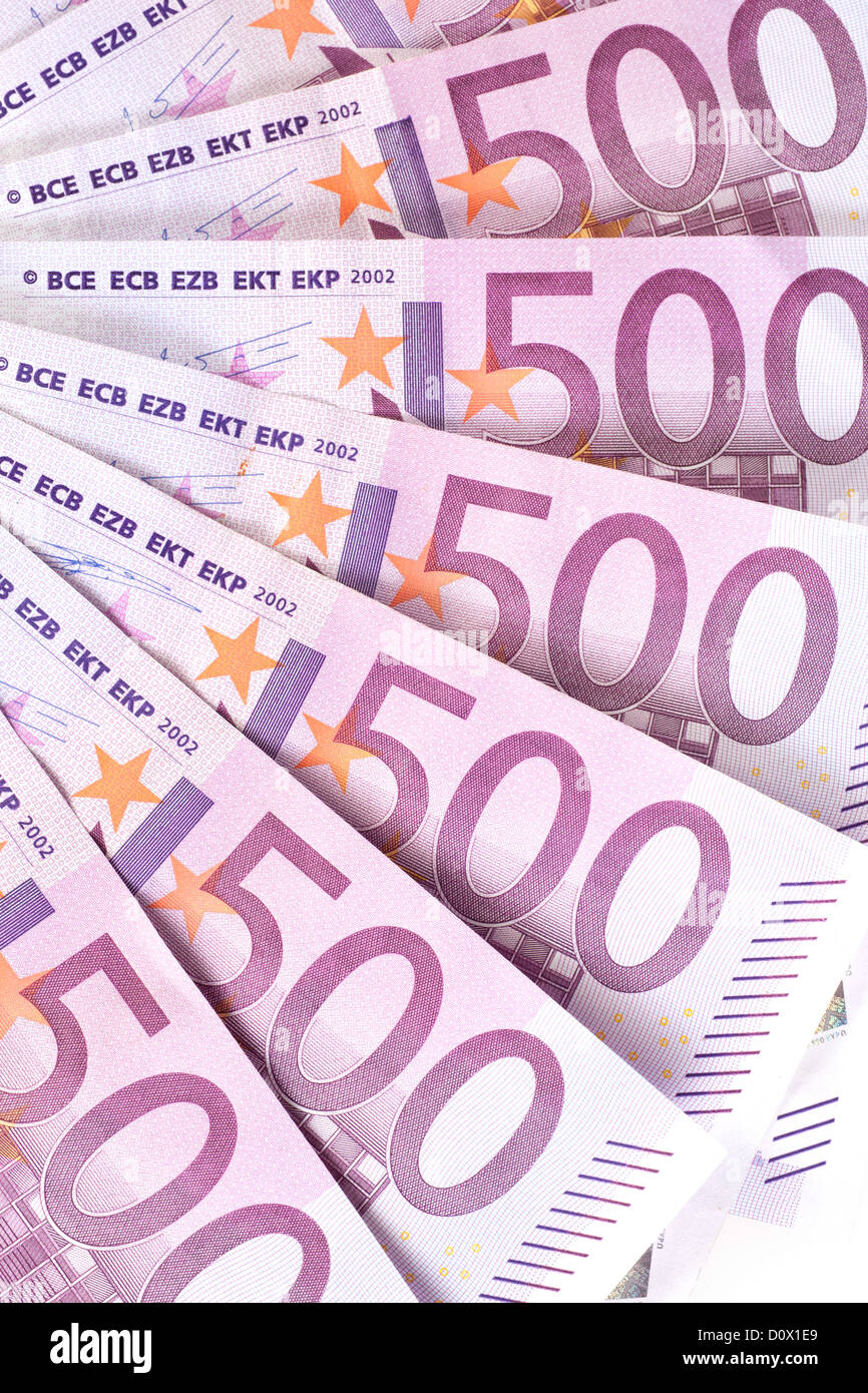 Berlin, Germany, 500-euro notes Stock Photo - Alamy