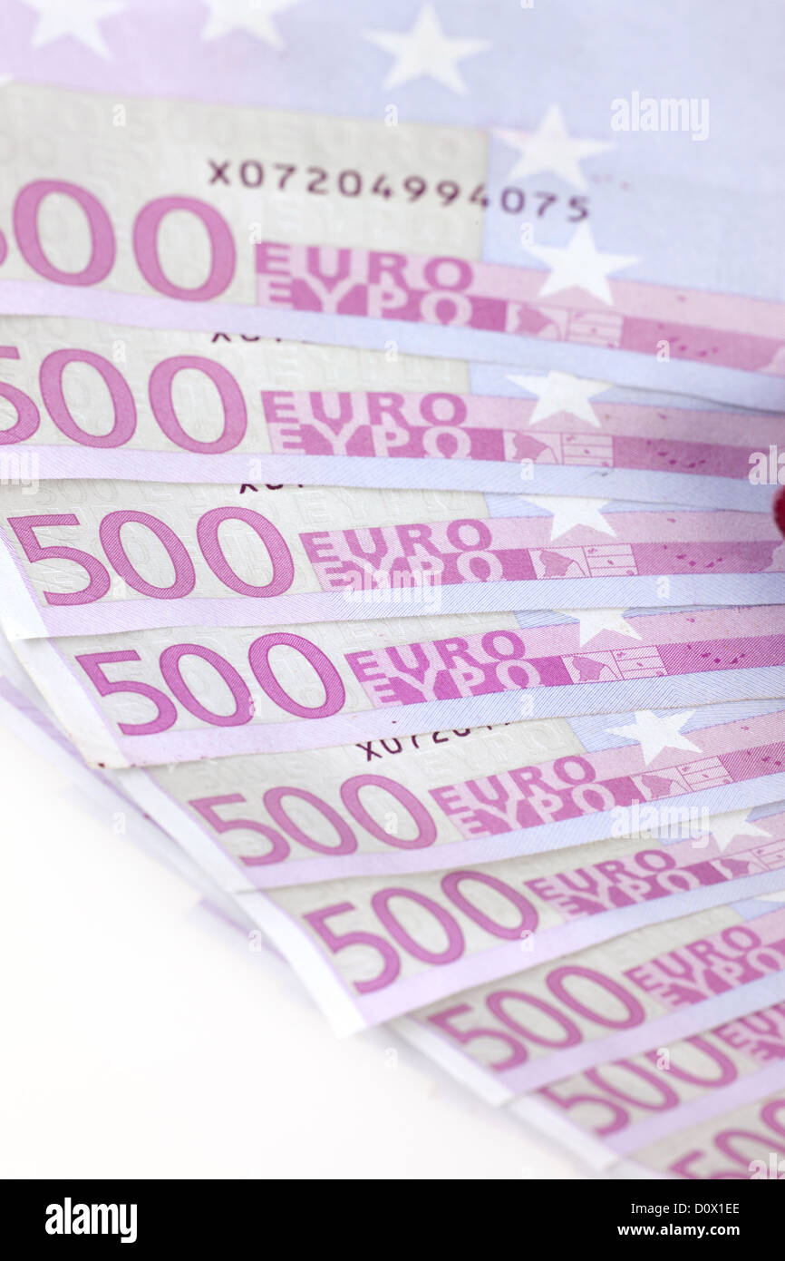 Berlin, Germany, 500-euro notes Stock Photo - Alamy
