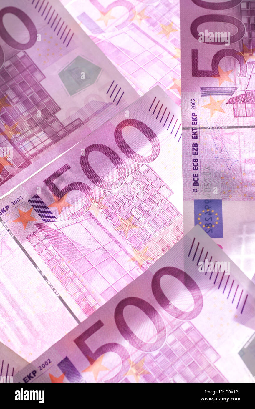 500 euro bank notes hi-res stock photography and images - Alamy