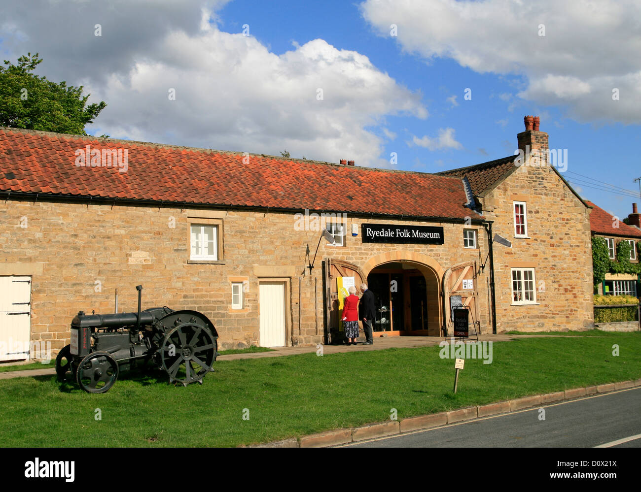 Ryedale Folk Museum Hutton le Hole North Yorkshire England UK Stock ...
