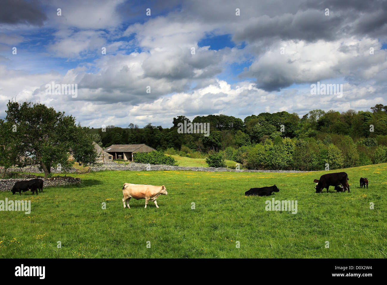 Over haddon village hi-res stock photography and images - Alamy