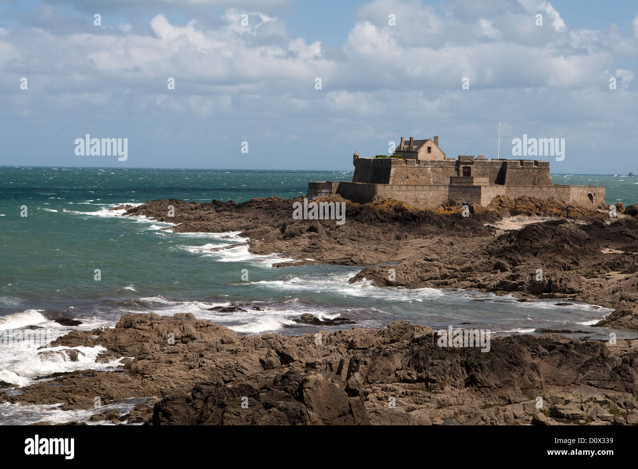 Fort National, St Malo, Brittany, France Stock Photo - Alamy
